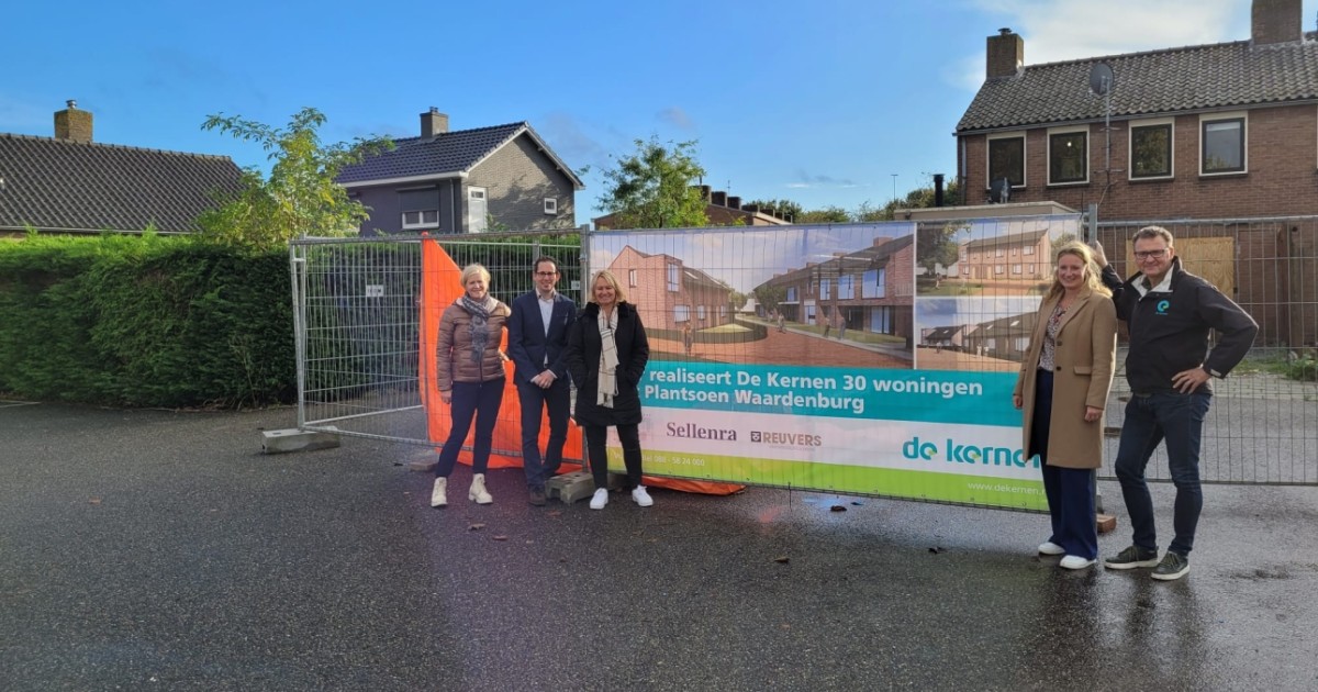 Startsein Herstructurering 'Het Plantsoen' Waardenburg!